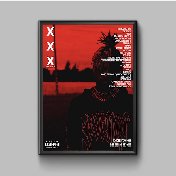 Xxxtentacion Album Covers - Etsy