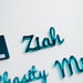 Acrylic Names Mirrored Acrylic set of 10 - Etsy