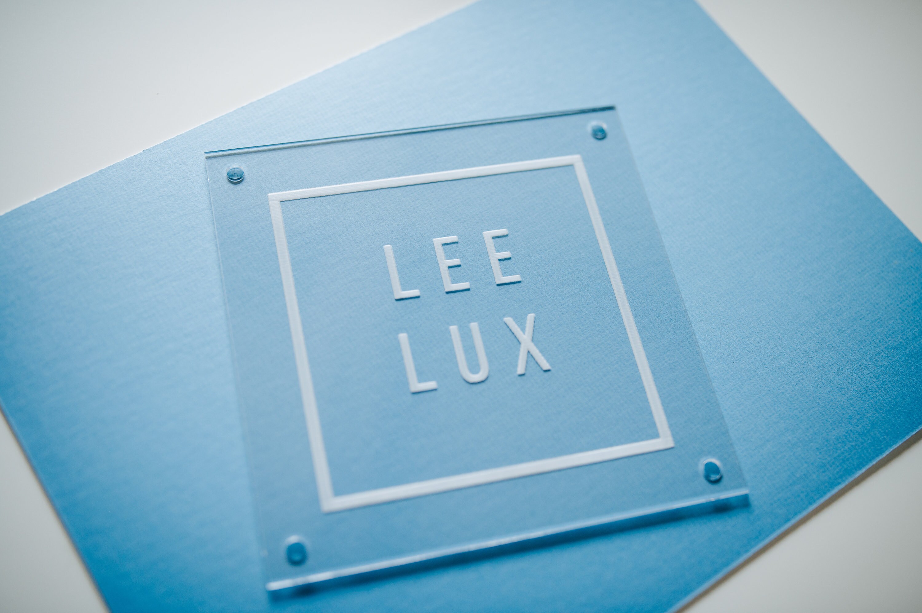 Engraved Clear Acrylic Standoff Sign multiple Sizes - Etsy