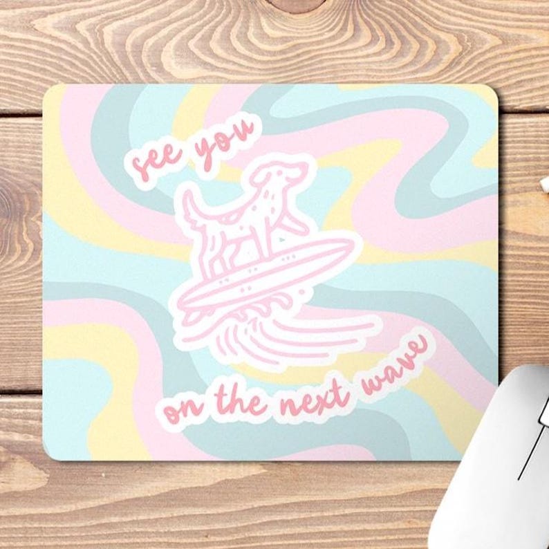 Funny Quote Mouse Pad, Surfing Mouse Pad, Funny Mouse Pad, Funny Office ...
