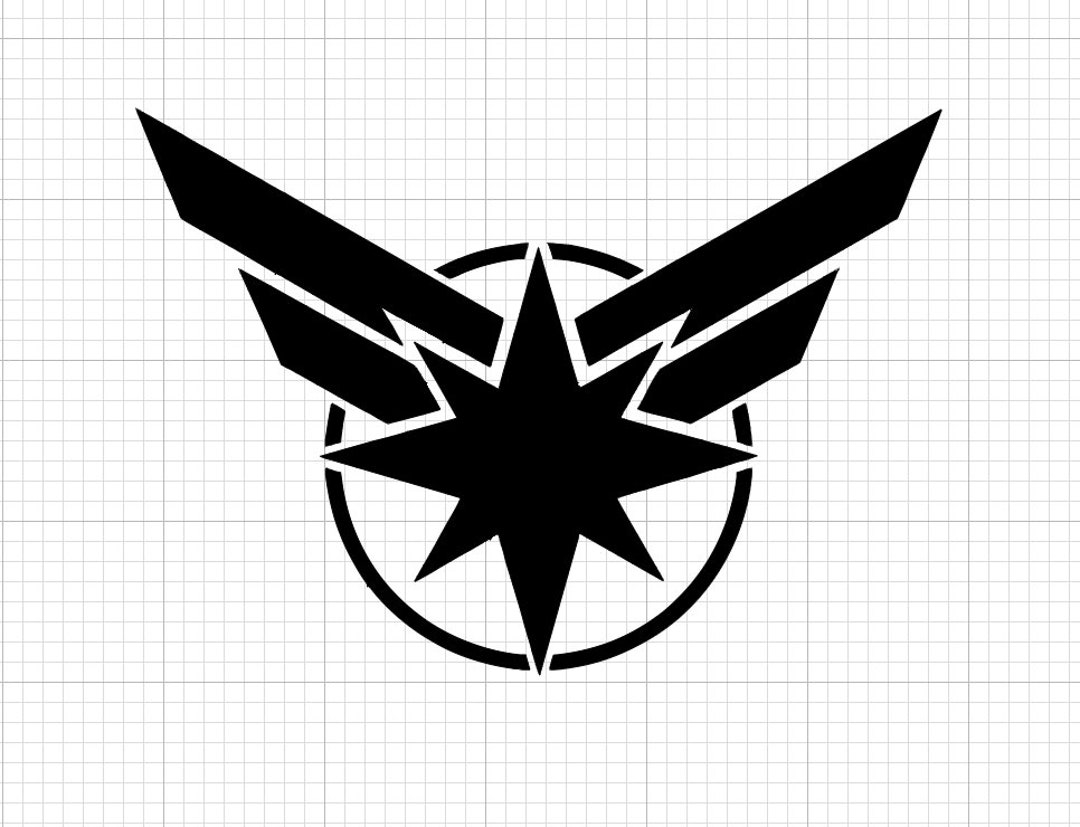 Captain Marvel Vinyl Decal Car Window Sticker DC Comics Superhero - Etsy