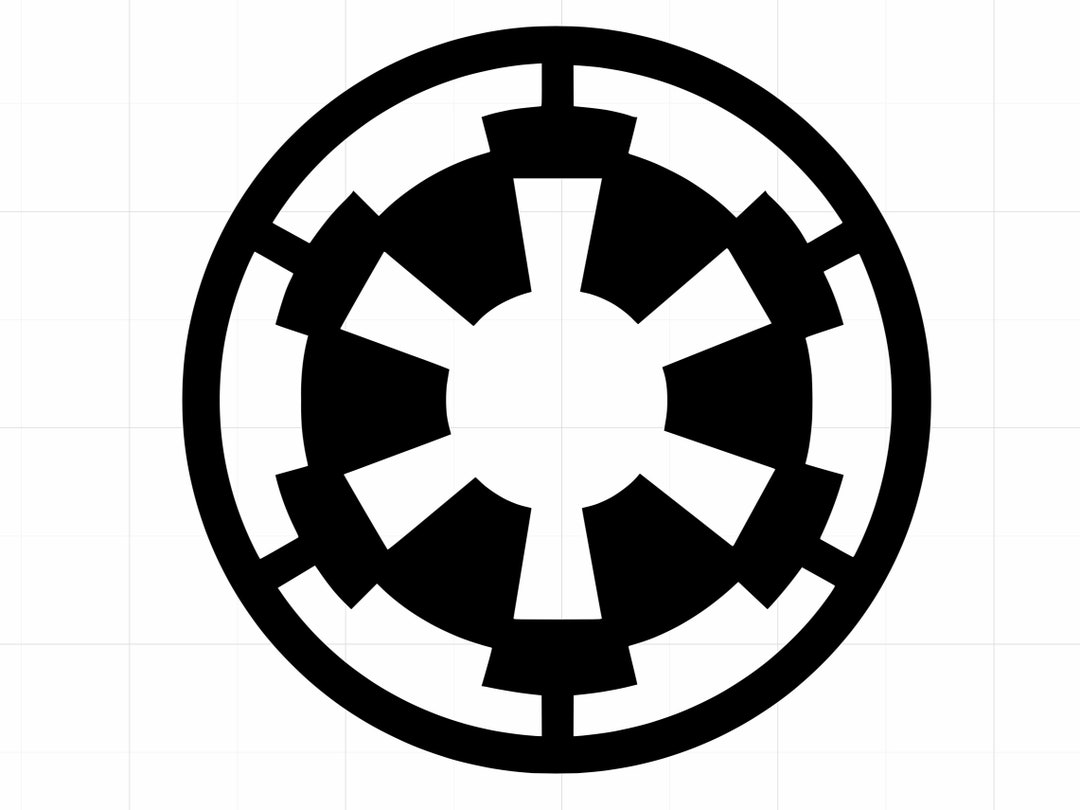 Imperial Vinyl Logo Car Window Decal Star Wars - Etsy