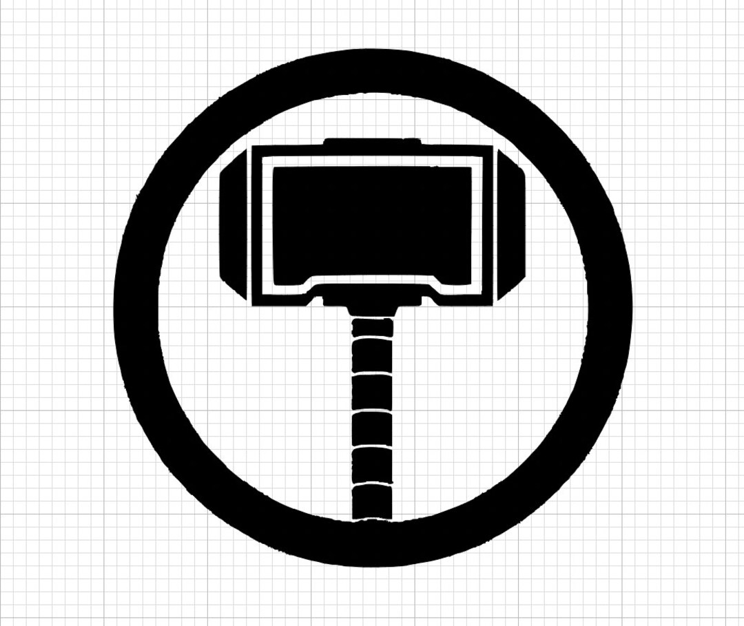 Thor Avengers Car Window Decal Sticker - Etsy