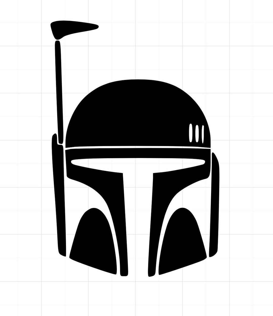 Boba Fett Vinyl Decal Car Window Sticker Star Wars - Etsy