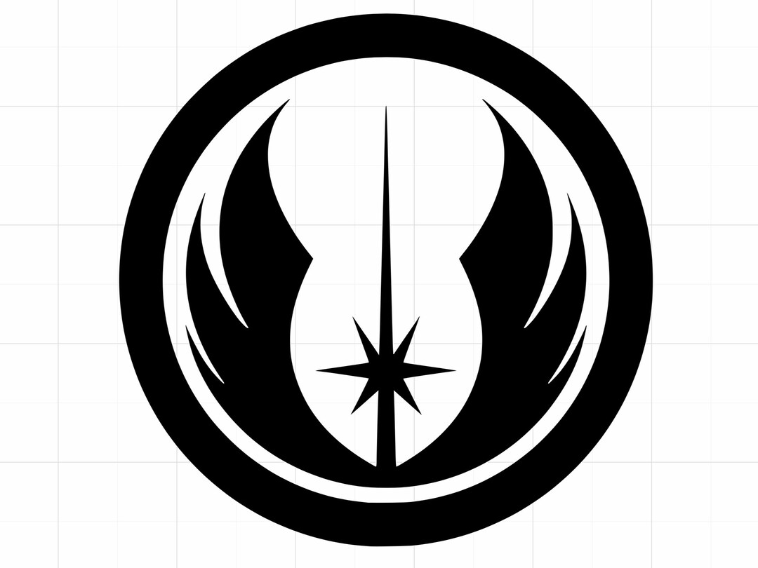 Jedi Order Vinyl Window Decal Star Wars - Etsy