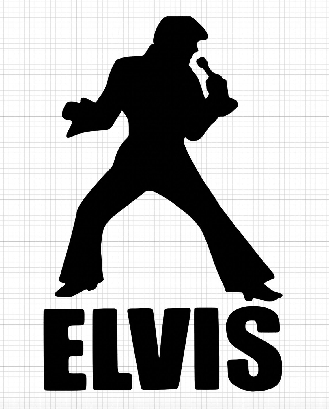 Elvis Vinyl Decal Car Window Bumper Sticker - Etsy