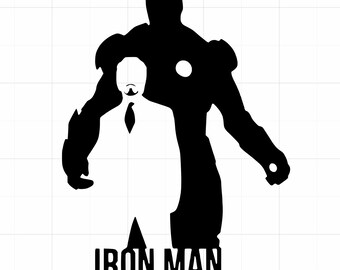 Iron Man Car Decal | Etsy