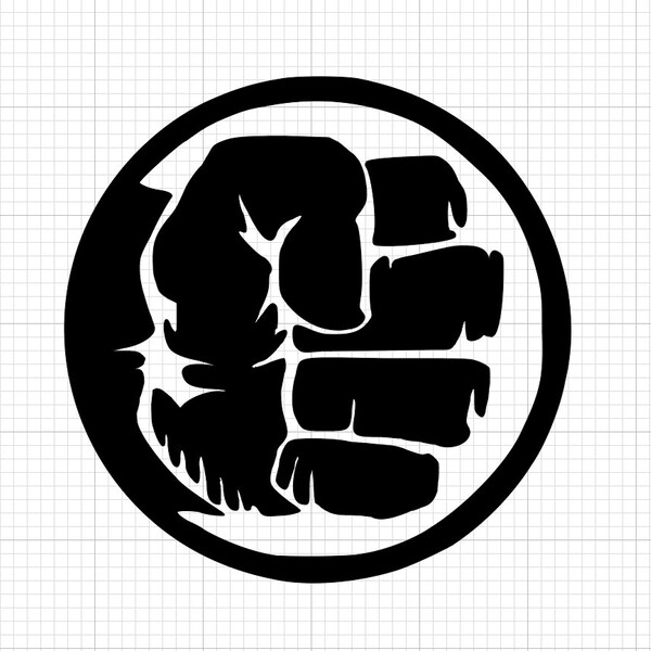 Hulk Decal - Etsy