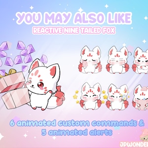 Cute Animated Grey Wolf Stream Pet With 11 Expressions, Reacts to ...