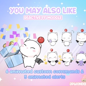 26 FF Moogle Chilling Twitch Panels / Stream Panel - Etsy