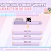 Cute Animated Twitch Goals & Chat Widgets Nine Tail Fox Donation ...