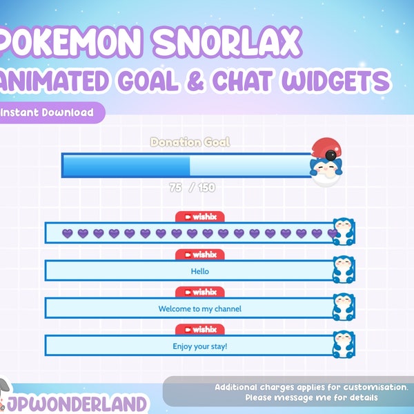 Goal Twitch Widget - Etsy