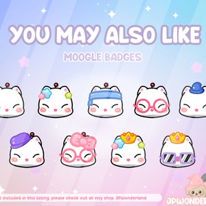 Cute FF Moogle Onesie Chibi Pngtuber / PNG GIF Tuber / Animated Moogle ...