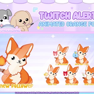 Animated Twitch Stinger Transition (orange) - Animated Tail / Nine Tail ...