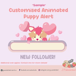 Cute Animated Twitch Alerts (6 Alerts) - Etsy