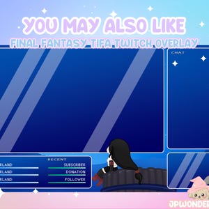 FF Vivi Twitch Overlay / FF9 / Cute Vivi - Etsy