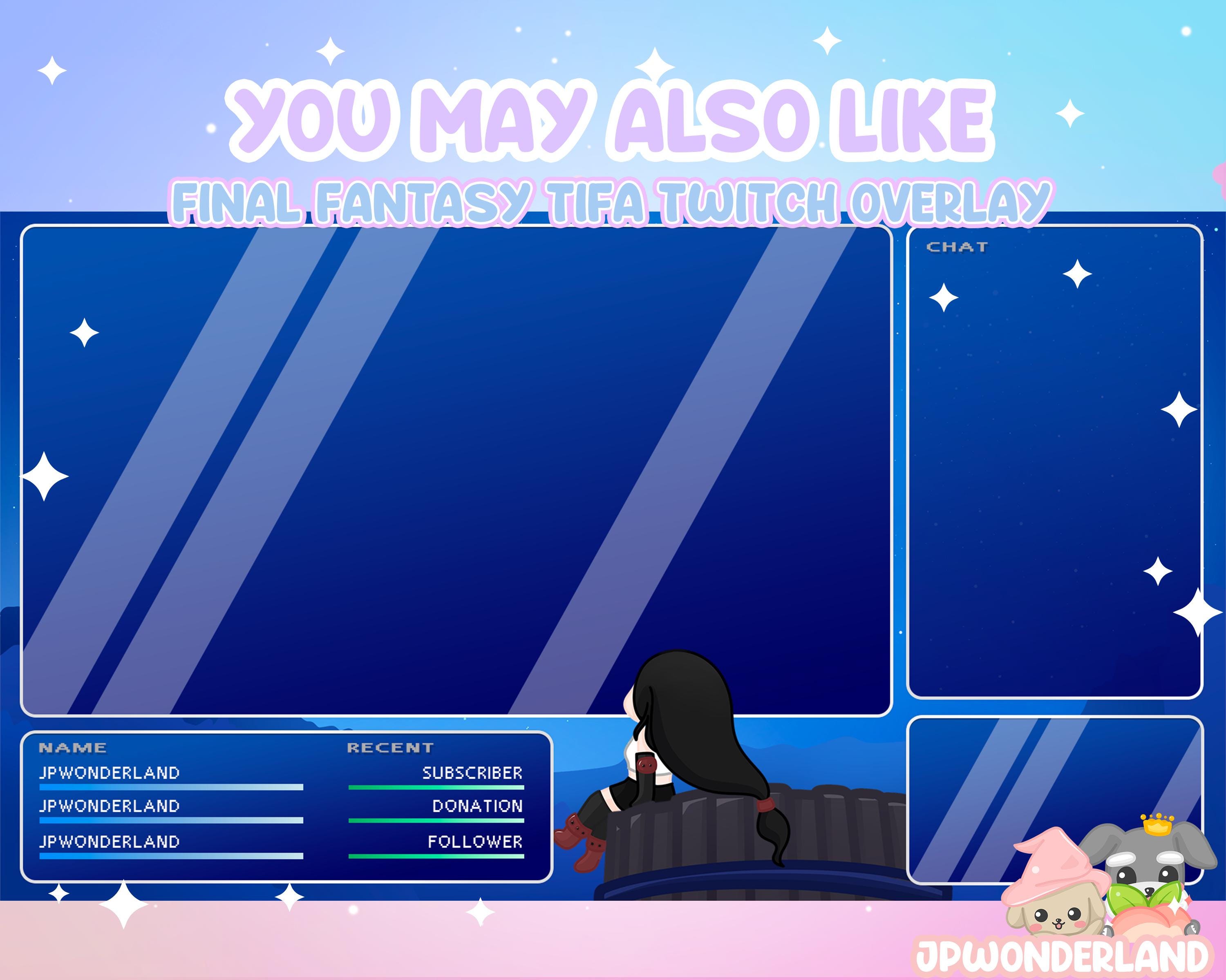 FF Vivi Twitch Overlay / FF9 / Cute Vivi - Etsy