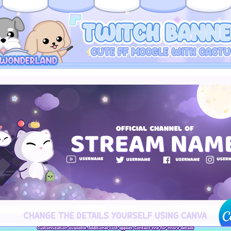 Purple Discord Banners - Etsy