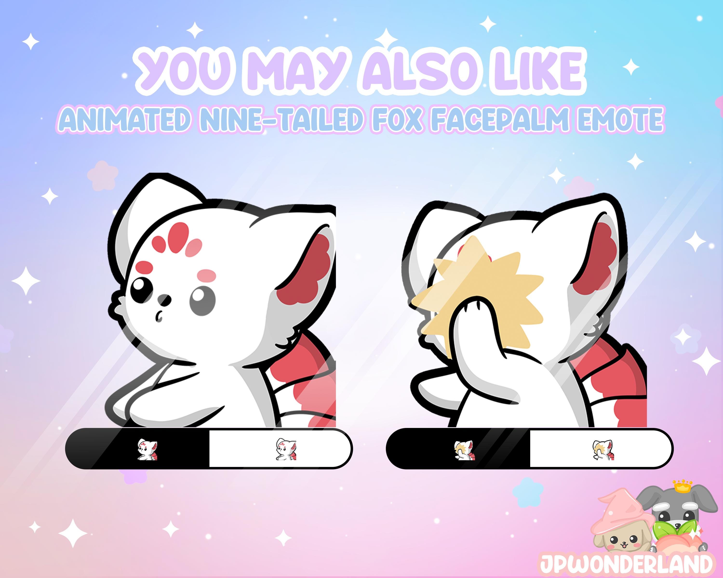 Animated Twitch Fire / Angry Emotes - Nine-tailed Fox / Kumiho Twitch ...
