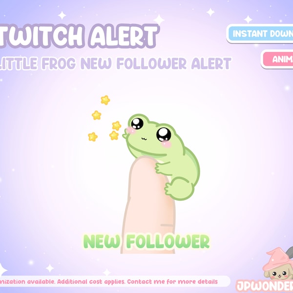 New Follower Overlay - Etsy