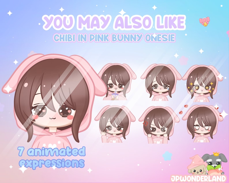 Cute FF Moogle Pngtuber / PNG GIF Tuber / Animated Moogle Giftuber ...