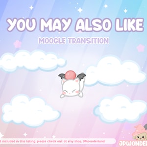 Cute Animated FF Moogle Stream Pet (all .gif Included) | Digital Assets ...