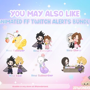 FF Moogle in Chocobo Costume Twitch Badges / Emotes / Stream Badges ...