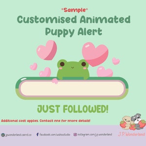 Cute Animated Twitch Alerts (6 Alerts) - Etsy