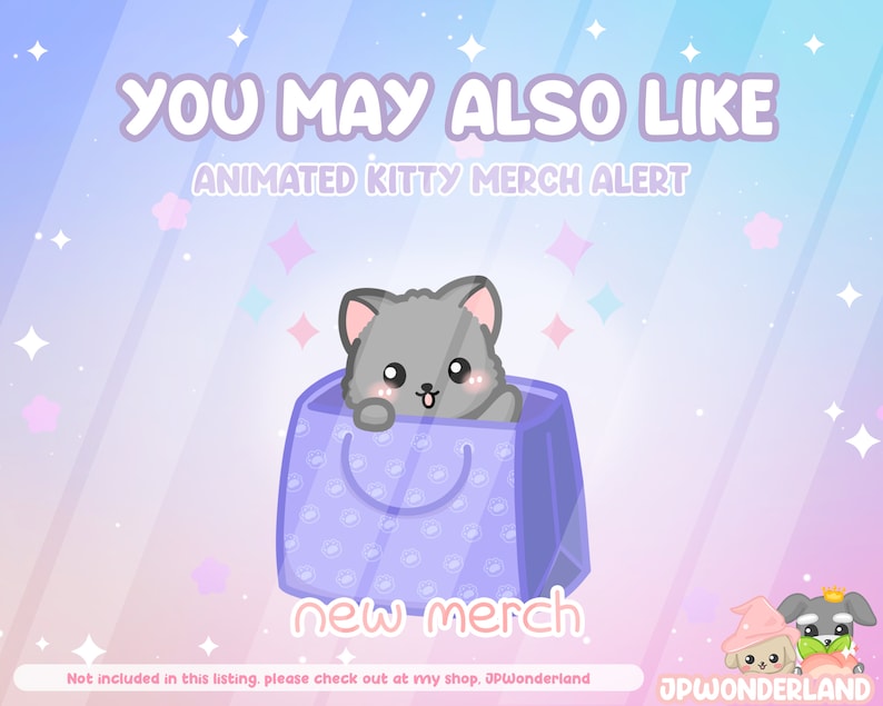 Animated Kitty Twitch Alert Gift Sub - Etsy Animated Kitty Twitch Alert Gift Sub - Etsy
