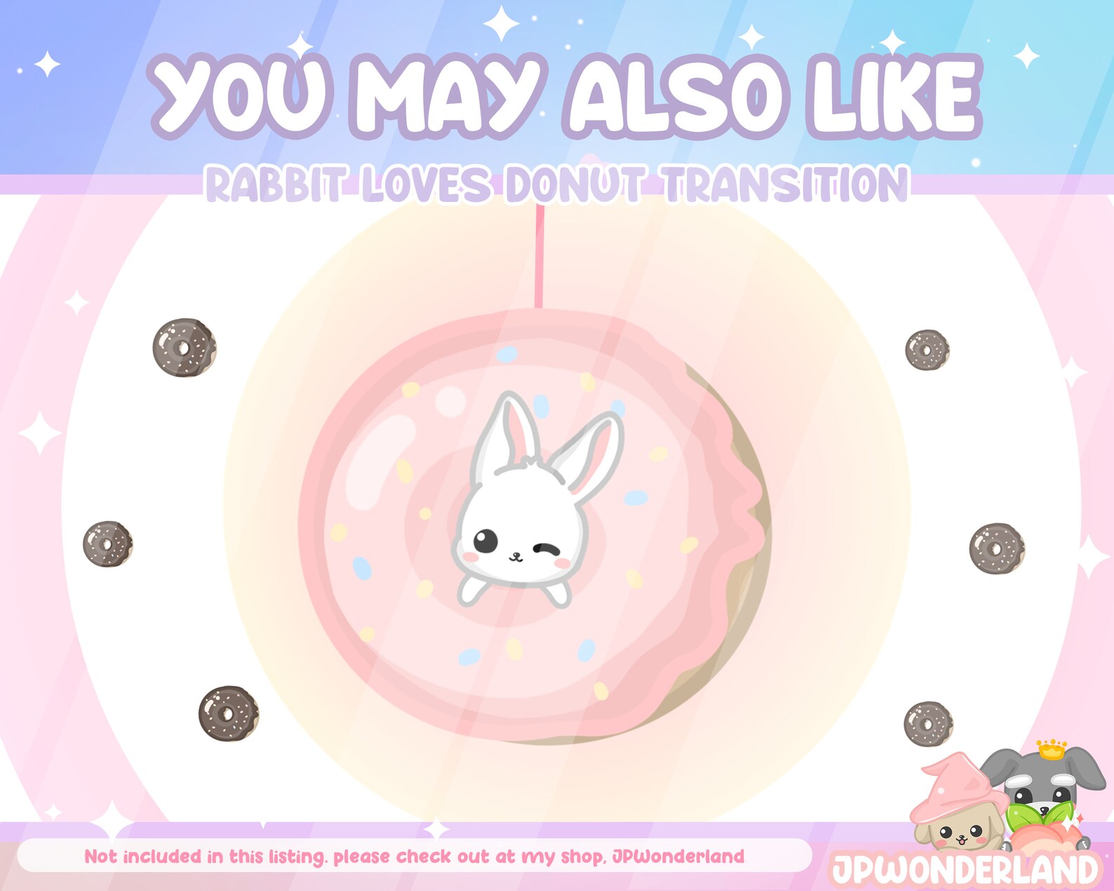 Animated Rabbit Twitch Screens / Starting Soon / Be Right Back - Etsy