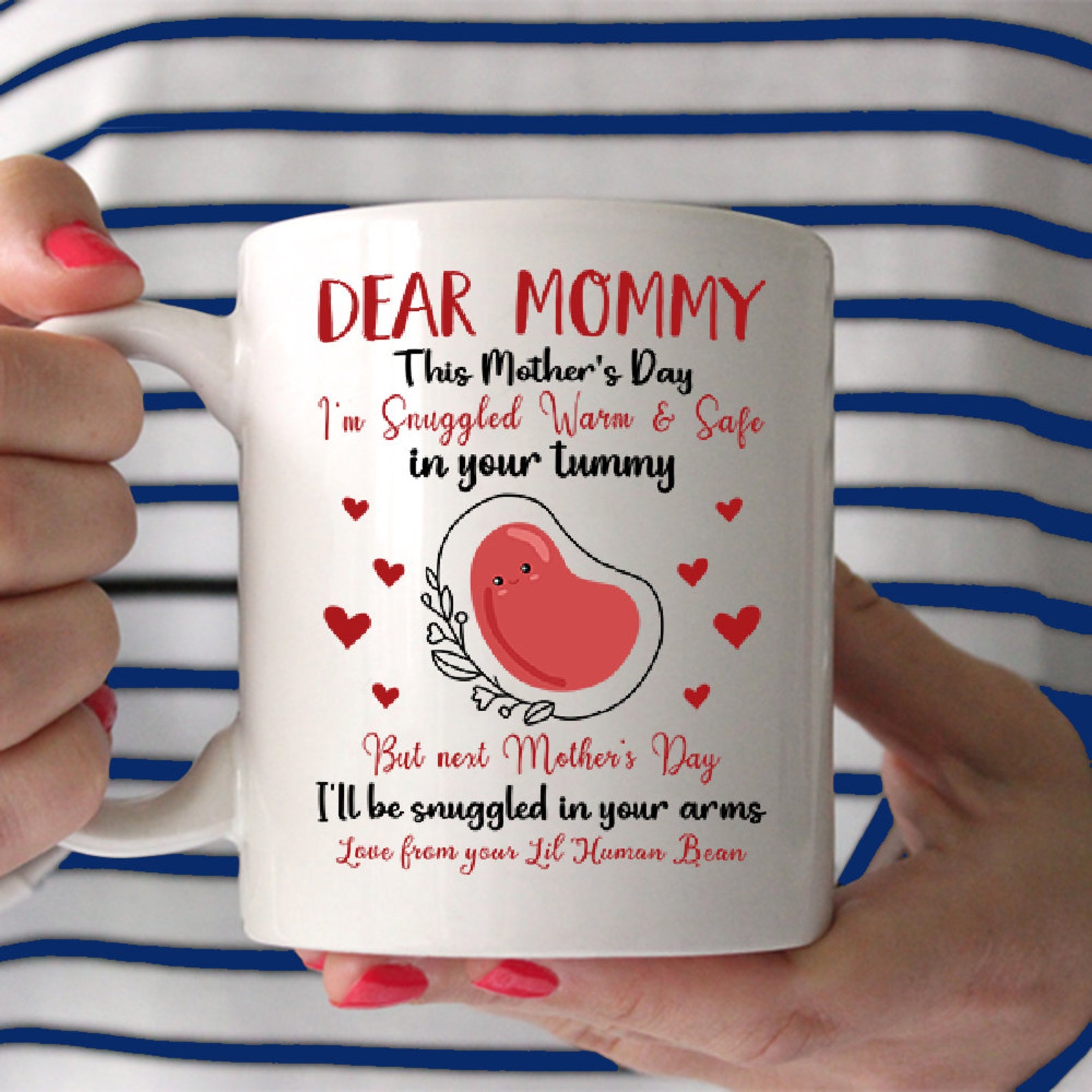 Mothers Day T Mug Dear Mummy This Mothers Day Im Etsy