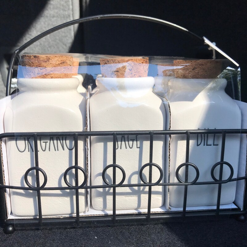 Ceramic House Spice Jars - Etsy