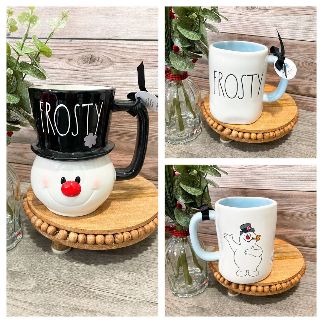 Farm House Frosty Mug - Frosty the Snowman Mug - Christmas - Coffee Mug ...