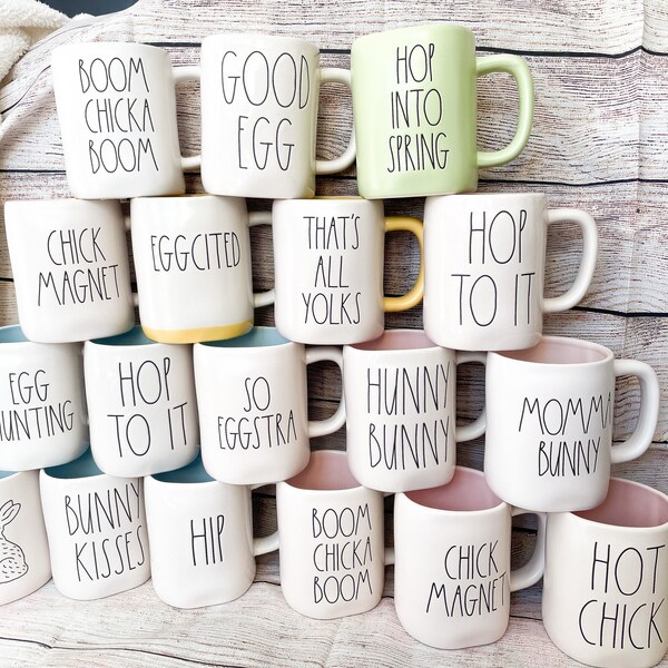 Rae Dunn Easter Mug - Etsy
