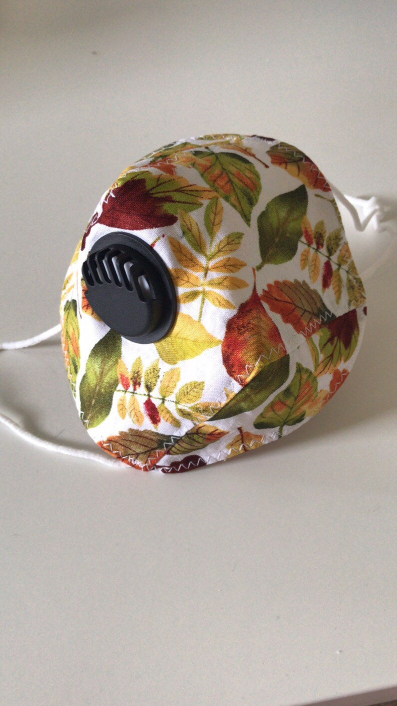 Mask with vent and nose wire cone shaped mask adult and | Etsy