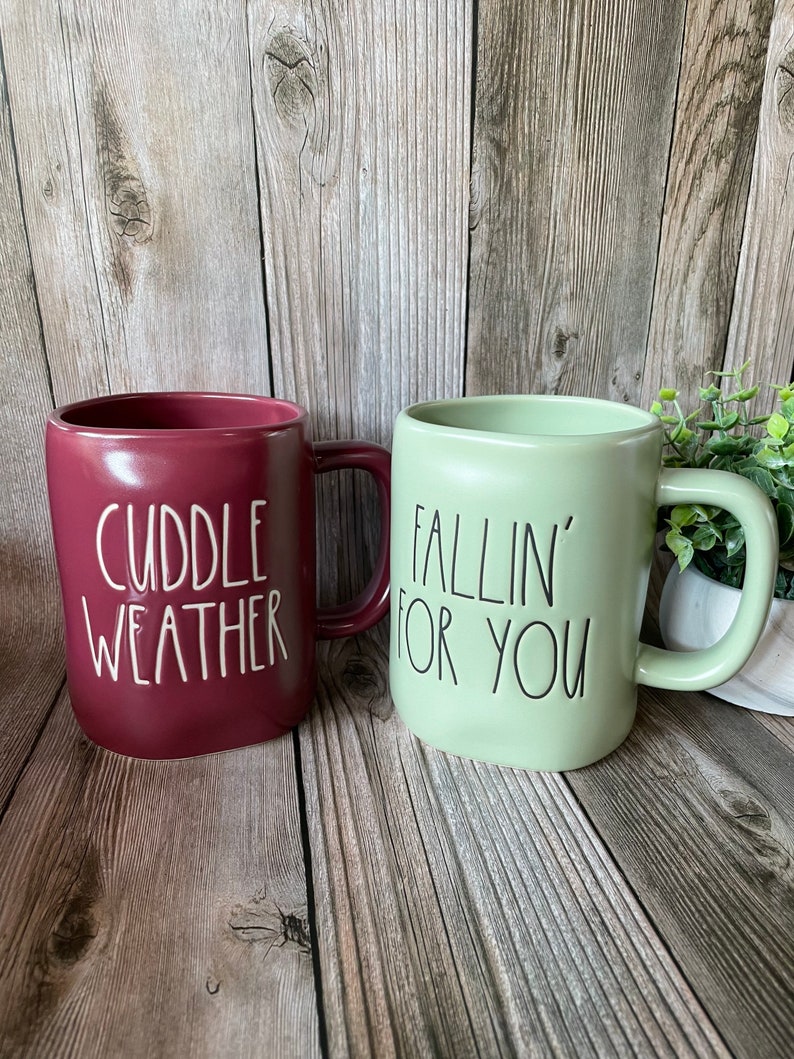 Farm House Fall Mugs Cuddle Weather Sweater Weather Fall - Etsy