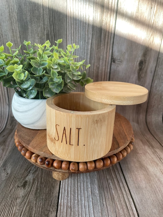 Farm House SALT Box Wooden Salt Box Gift Idea Farmhouse | Etsy