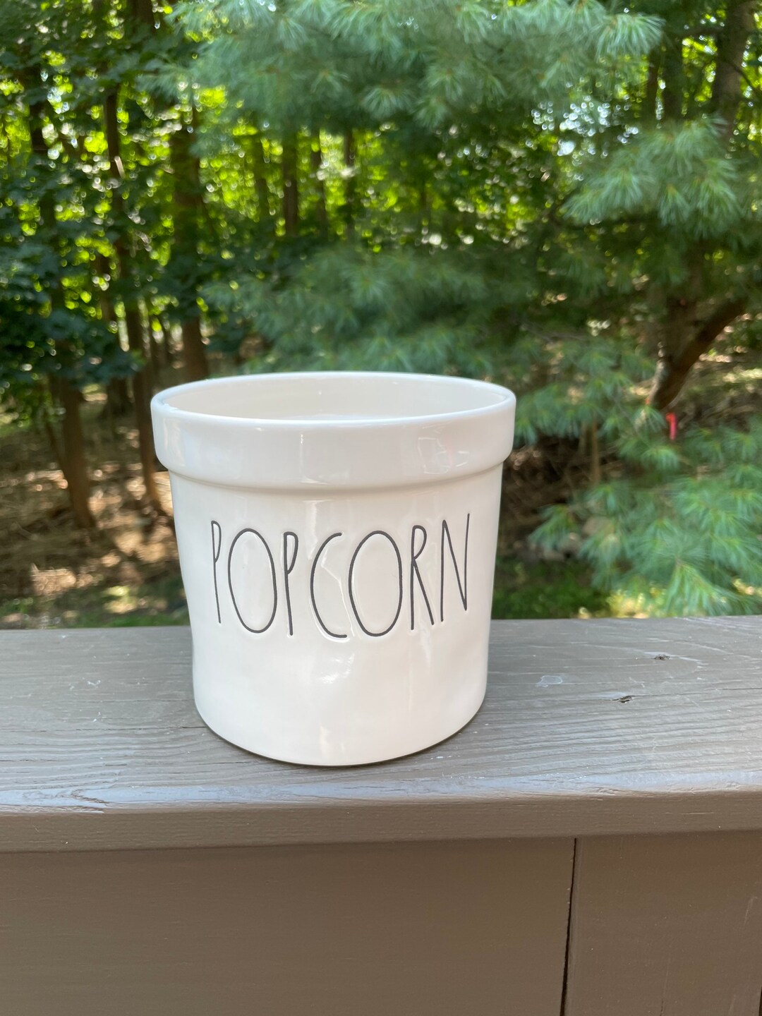 Farm House Popcorn Farmhouse Decor Popcorn Holder Popcorn Bowl - Etsy