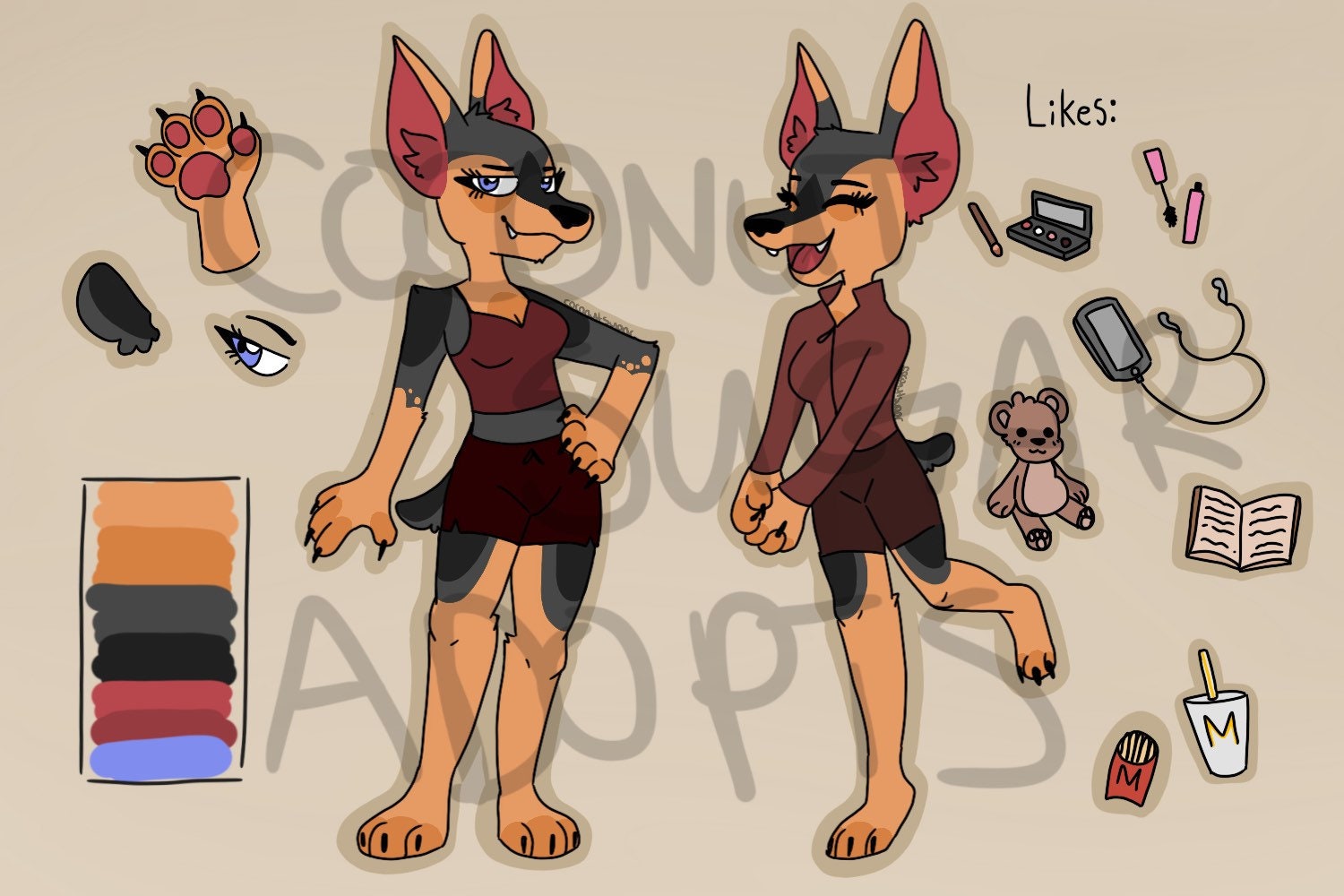 Anthro Doberman