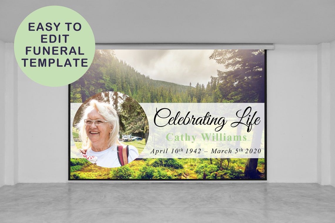Funeral Powerpoint Slideshow Presentation Funeral Powerpoint Template ...