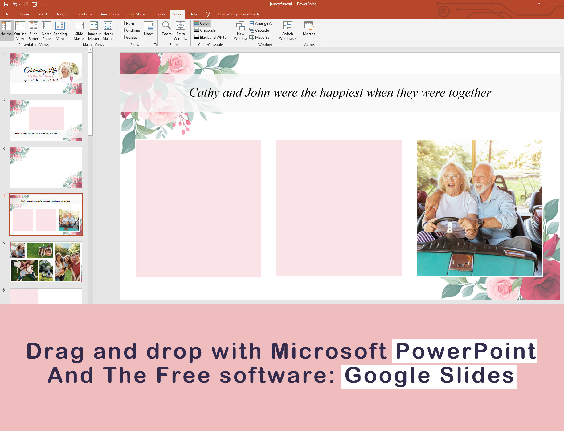 Funeral Powerpoint Slideshow Presentation Funeral Powerpoint Template ...