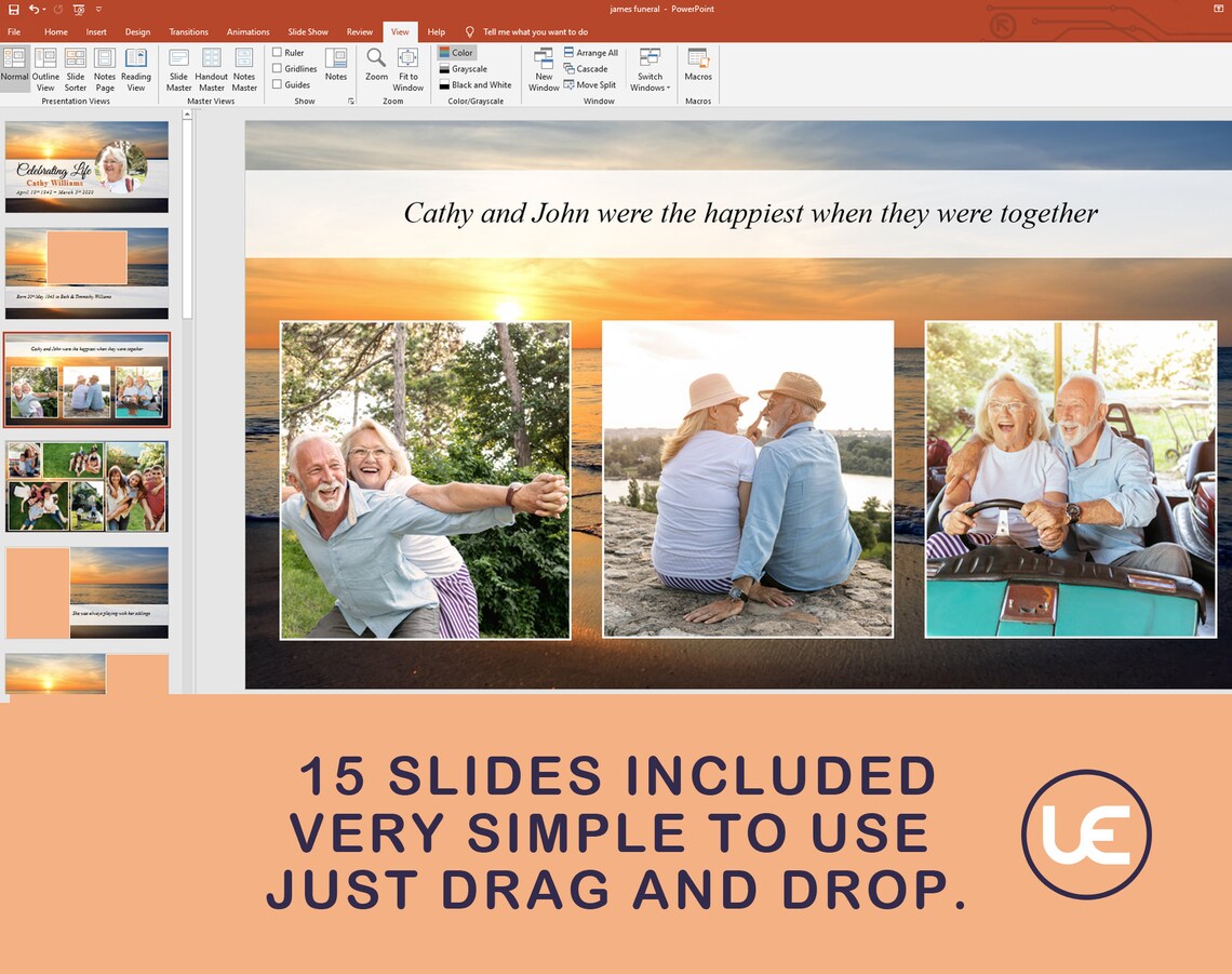 Funeral Powerpoint Slideshow Presentation Funeral Powerpoint Template ...