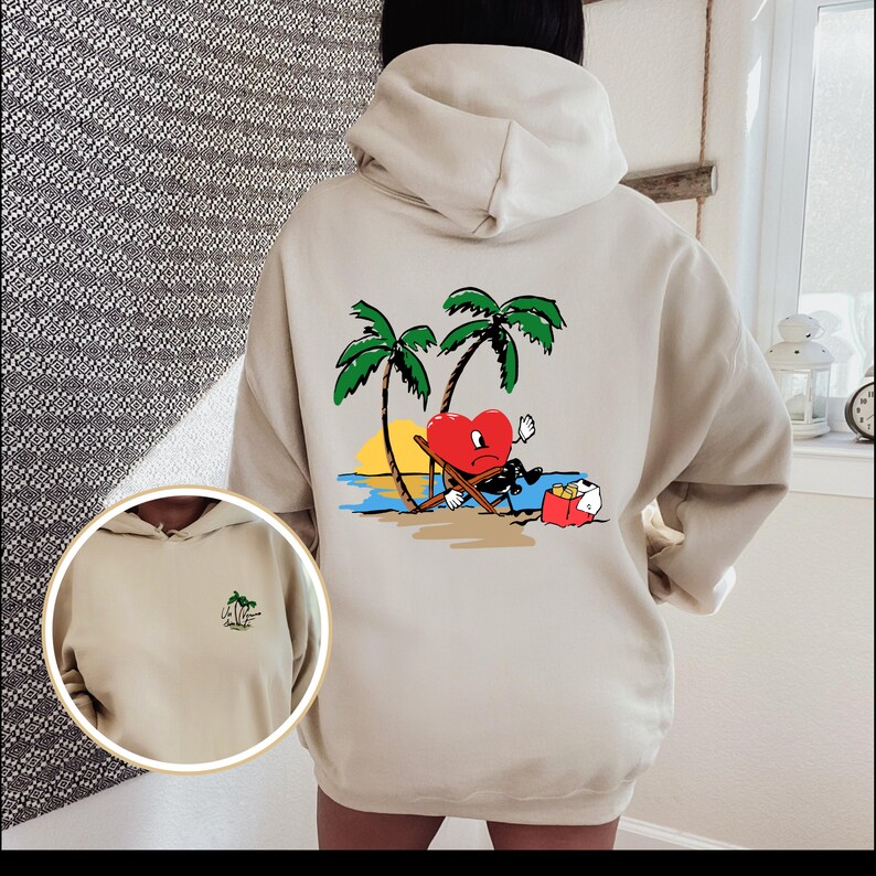 Official Bad Bunny Un Verano Sin Ti Merch Hoodie Un Verano - Etsy Ireland