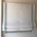 Custom Roman Shade "belgian Linen", Relaxed Sheer Roman Shade, Custom ...