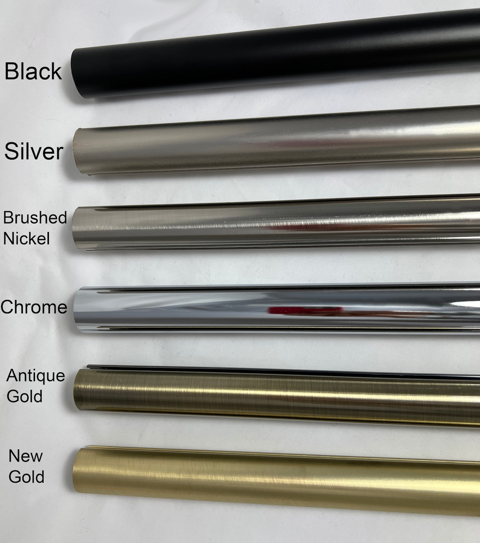 Channel Track, Traverse Rod for Ripplefold Style Curtains, Channel Rod ...