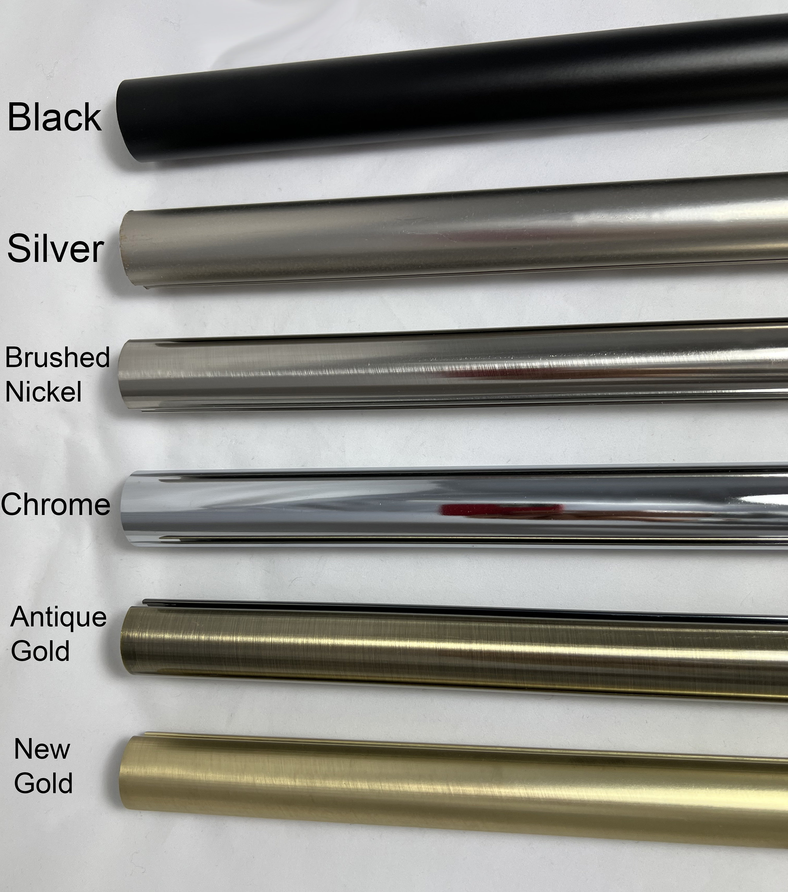 Channel Track, Traverse Rod for Ripplefold Style Curtains, Channel Rod ...