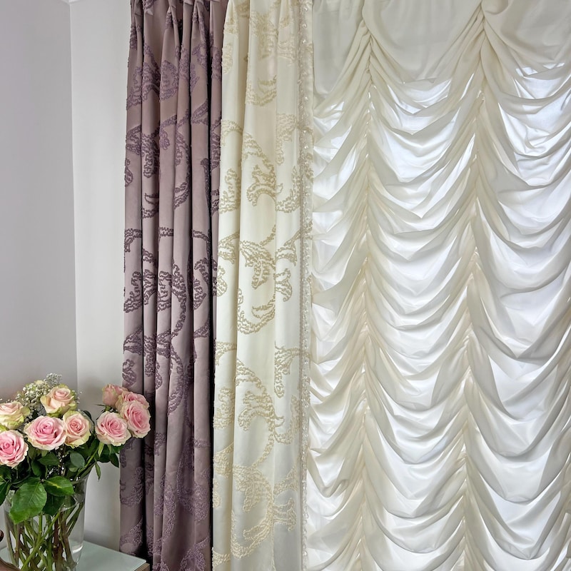 Austrian Curtains - Etsy