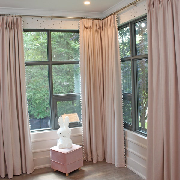 Linen Drapery Panels - Etsy