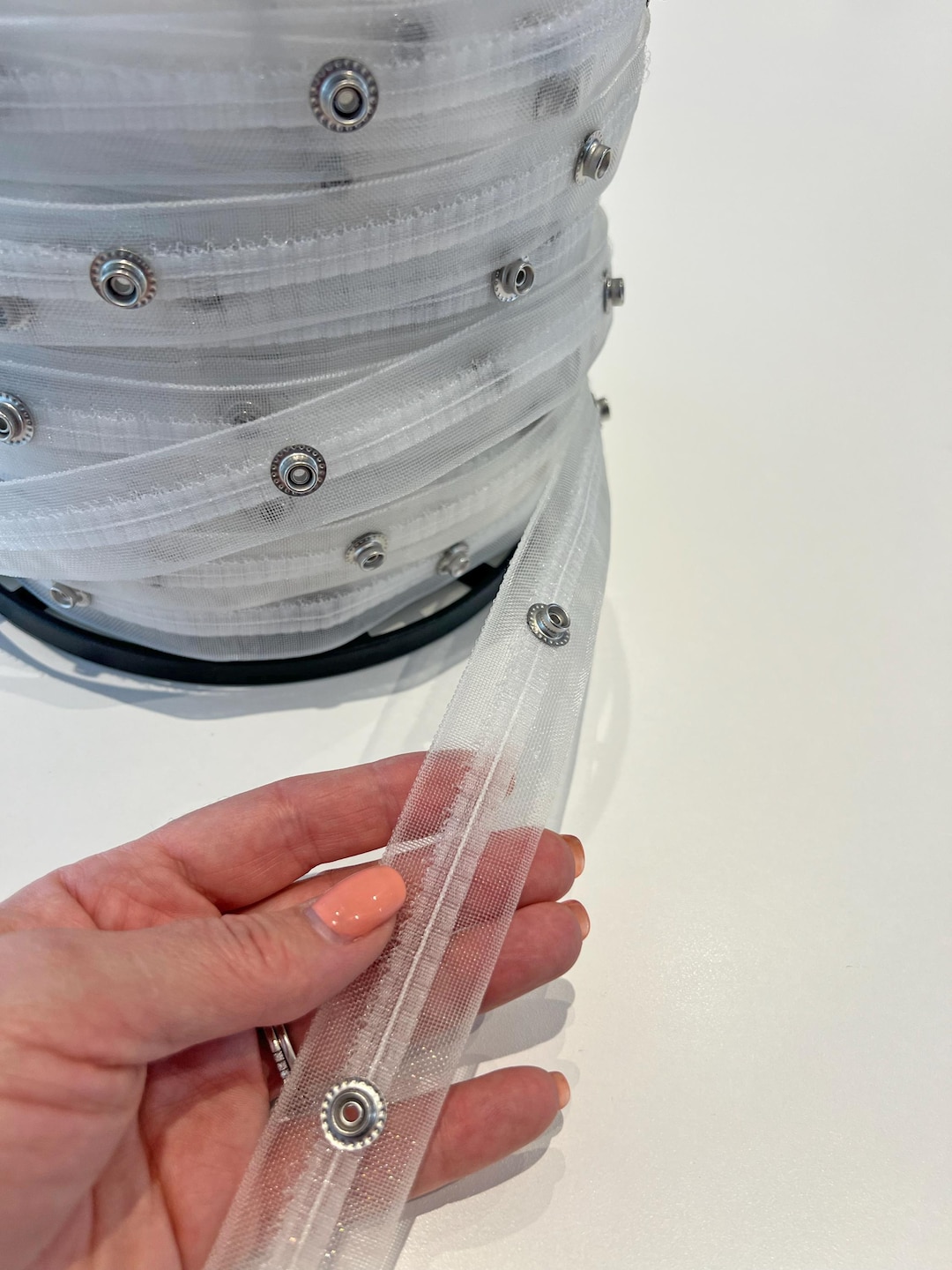 Snap Tape for Drapery, Snap Tape by the Yard, Snap Tape for S-fold ...