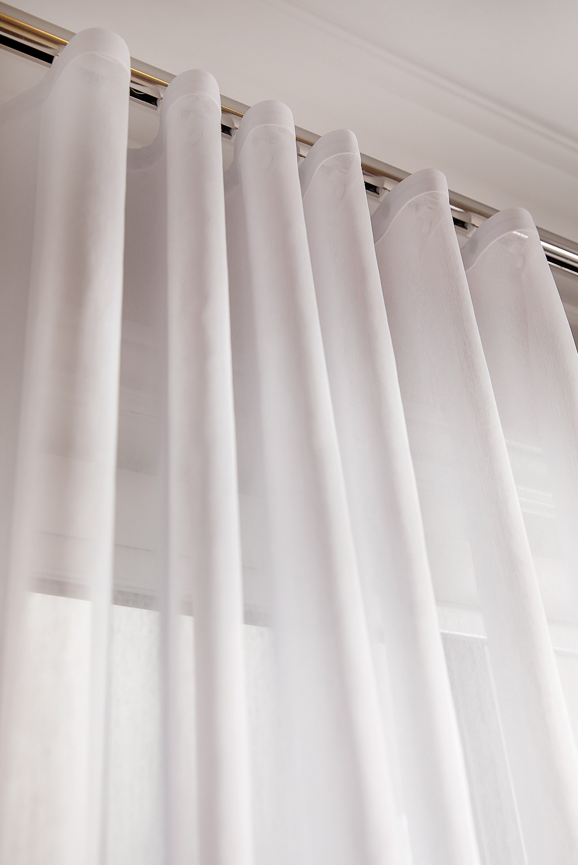 Custom Ripple Fold, dallas Fabric, Sheer Curtains, S-fold Style ...